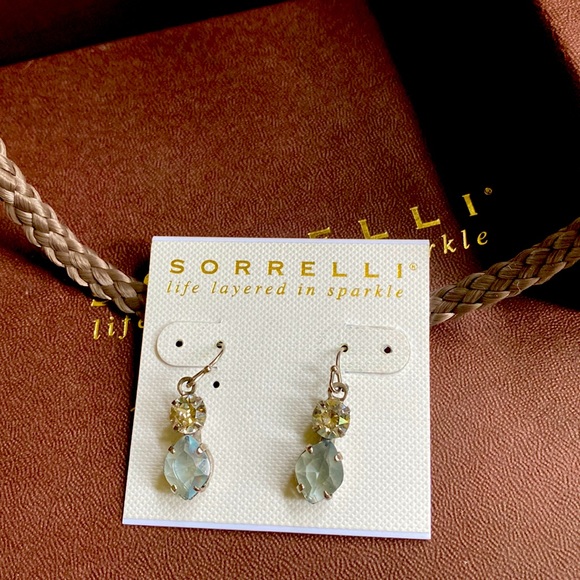 Sorrelli | Jewelry | Sorrelli Light Blue Teardrop Dangle Earrings ...
